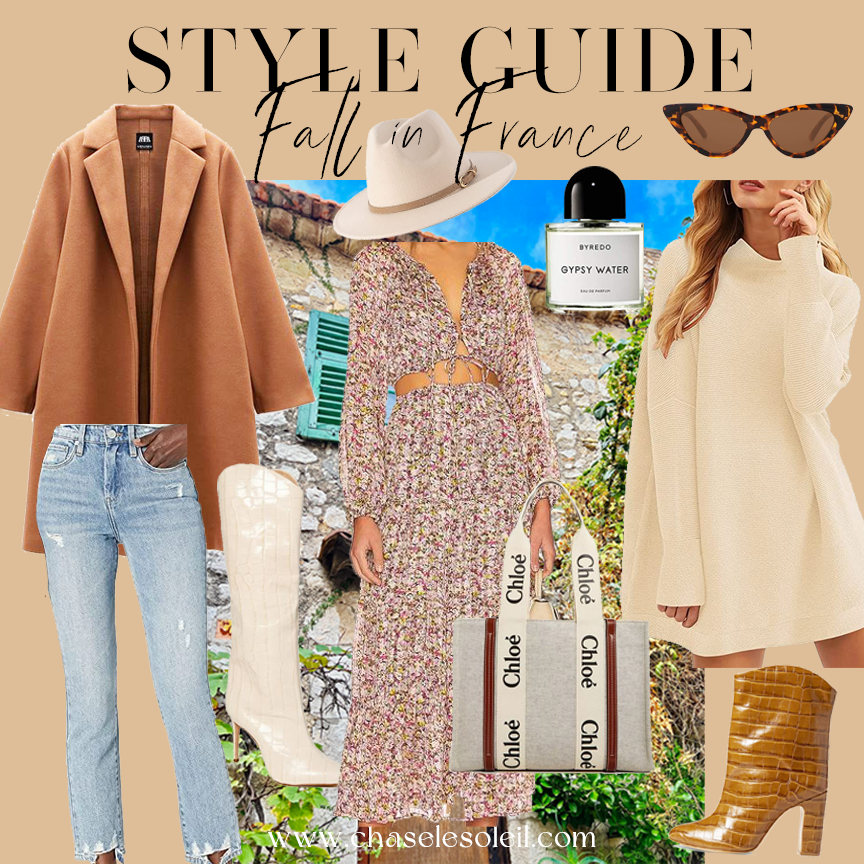 STYLE GUIDE: FALL IN FRANCE - Chase Le Soleil