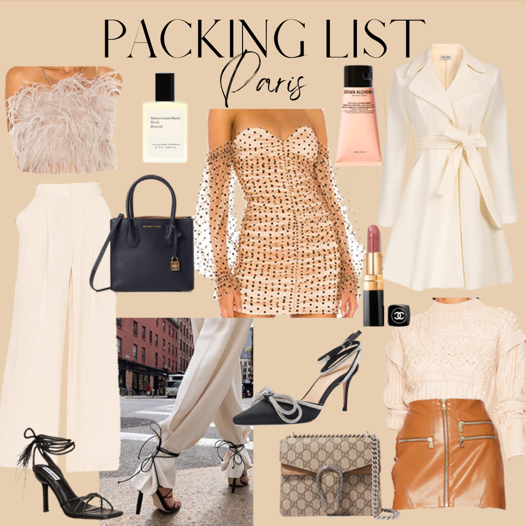 PACKING LIST: Paris Part II - Chase Le Soleil