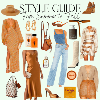 STYLE GUIDE: Summer to Fall Transition Outfits - Chase Le Soleil