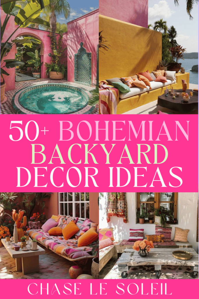 50+ Dreamy Bohemian Backyard Ideas To Inspire Your Soul